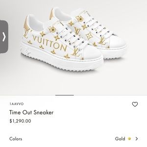 Louis Vuitton | Shoes | Time Out Louis Vuitton Sneakers | Poshmark